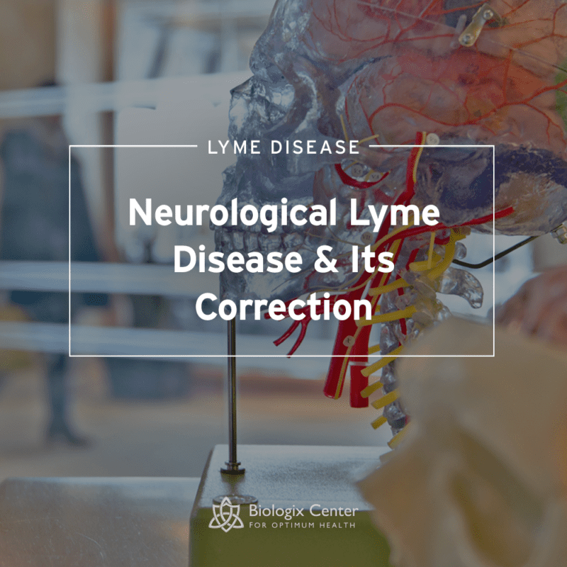 Neurological Lyme Disease and Its Correction; Neuroborreliosis, MS, ALS ...