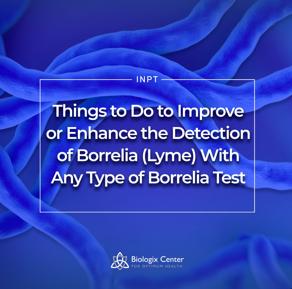 Things to Do to Improve or Enhance the Detection of Borrelia (Lyme ...